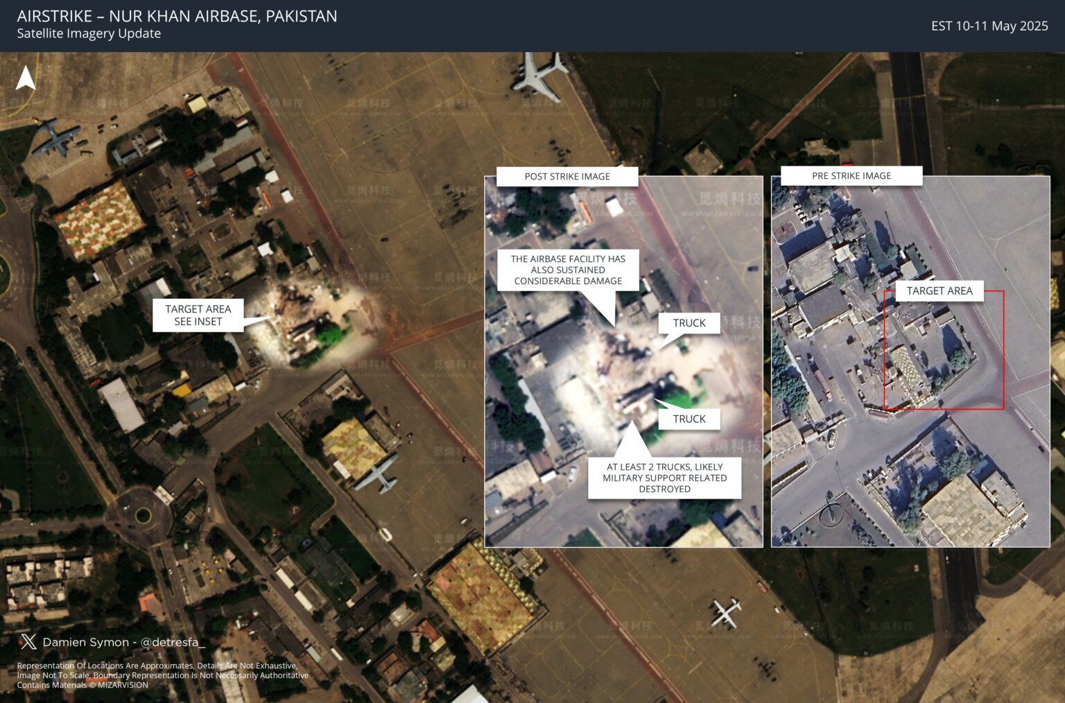 Has PAF Base Nur Khan Been Attacked by Afghan Taliban Drone Strike?