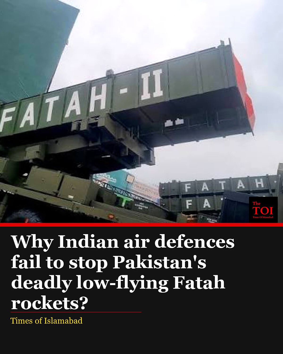 Pakistan's Fatah-II Test Exposes Major Air Defence Gaps in India