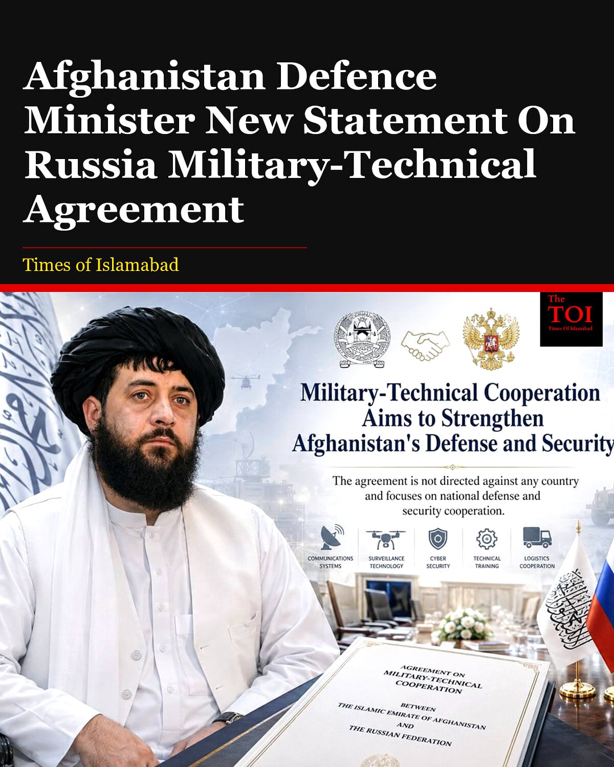 Afghanistan Defence Minister New Statement On Russia