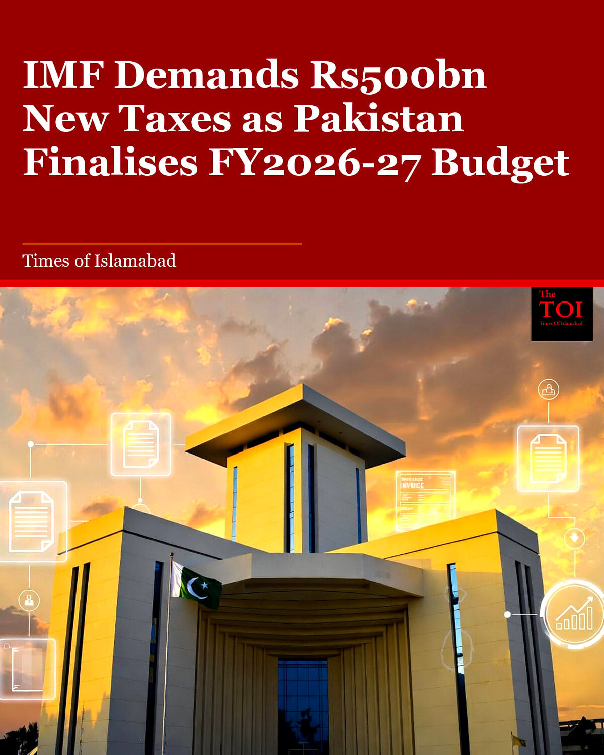 IMF Asks Pakistan to Raise Rs500 Billion Through New Taxes for Next
