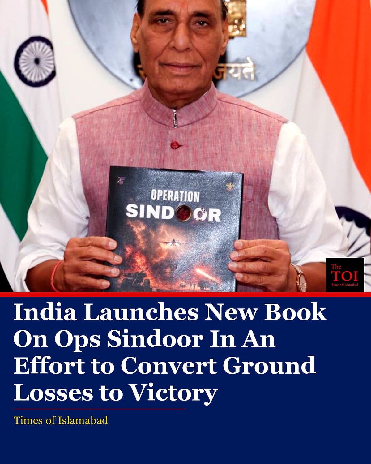 Indian Government Launches Book on Operation Sindoor After Criticism