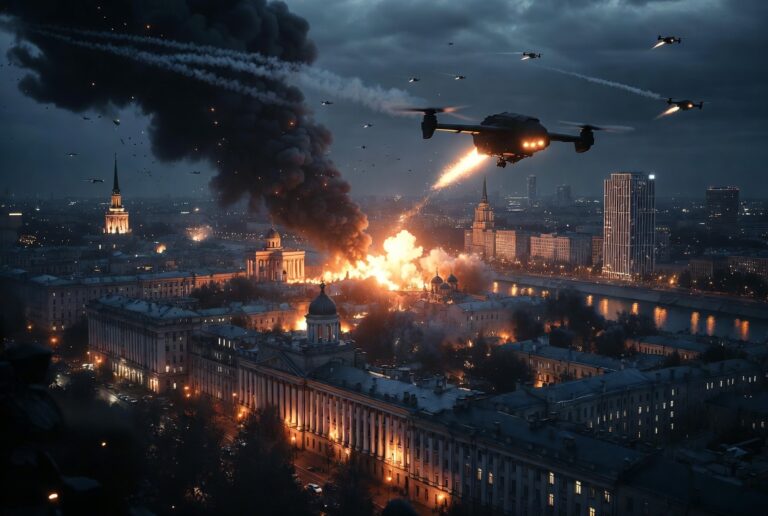 Ukraine Drone Attack Kills Four in Moscow Region