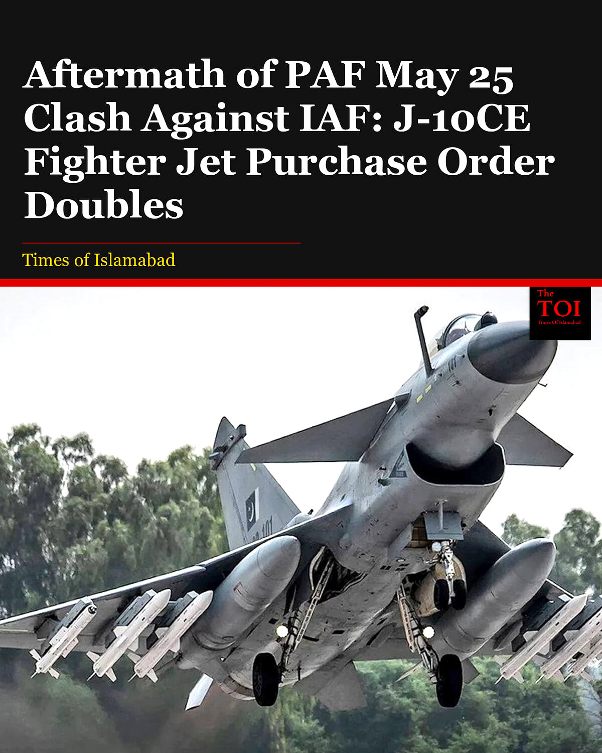 Indonesia Doubles J-10CE Fighter Jet Deal To 24, Seeing Results of PAF ...