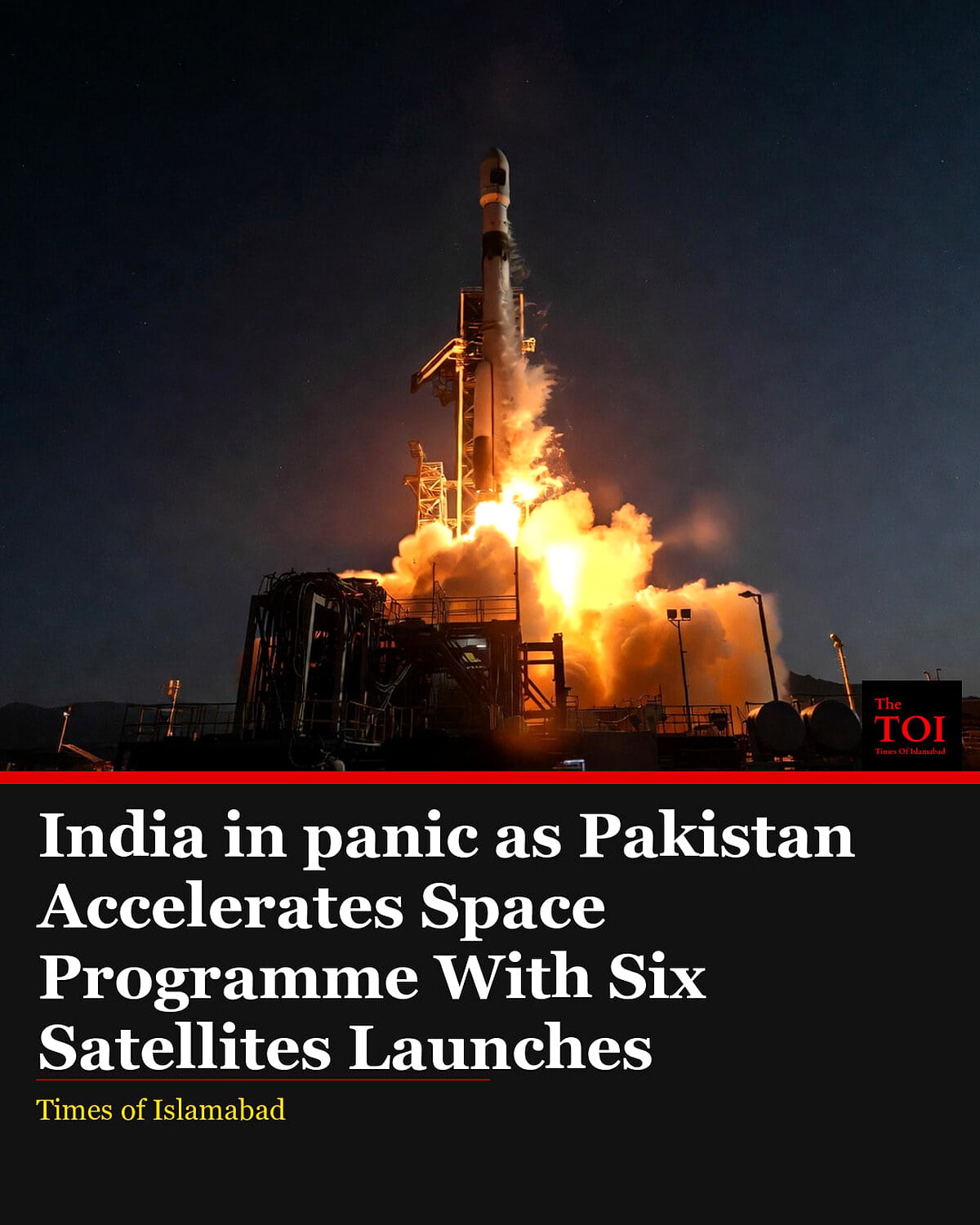 Pakistan Successfully Launches Six Earth Observation Satellites In 16 ...