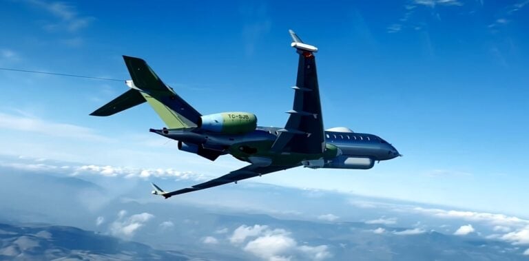 Turkey Unveils HAVA SOJ Next-Gen Electronic Warfare Aircraft Amid ...